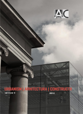 Urbanism. Arhitectură. Construcţii, vol. 3, nr. 4