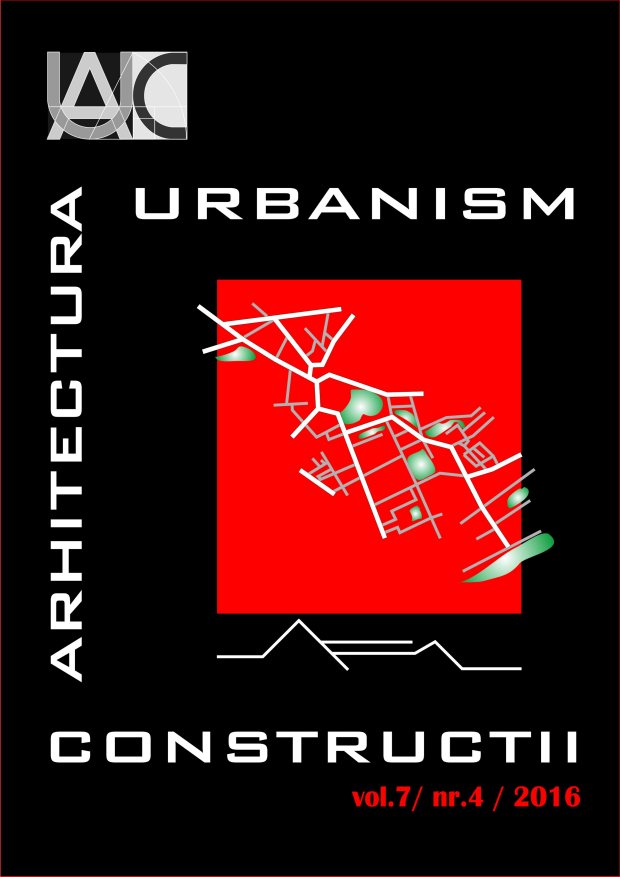 Urbanism. Arhitectură. Construcţii, vol. 7, nr. 4