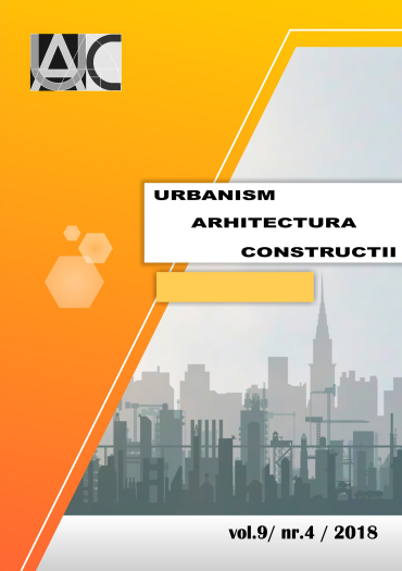 Urbanism. Arhitectură. Construcţii, vol. 9, nr. 4